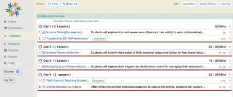 High School SEL Curriculum - Changing Perspectives