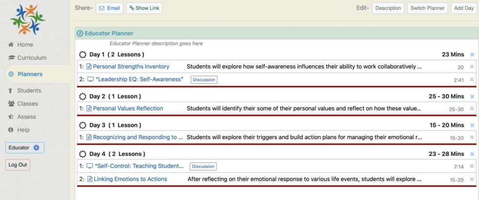 High School SEL Curriculum - Changing Perspectives